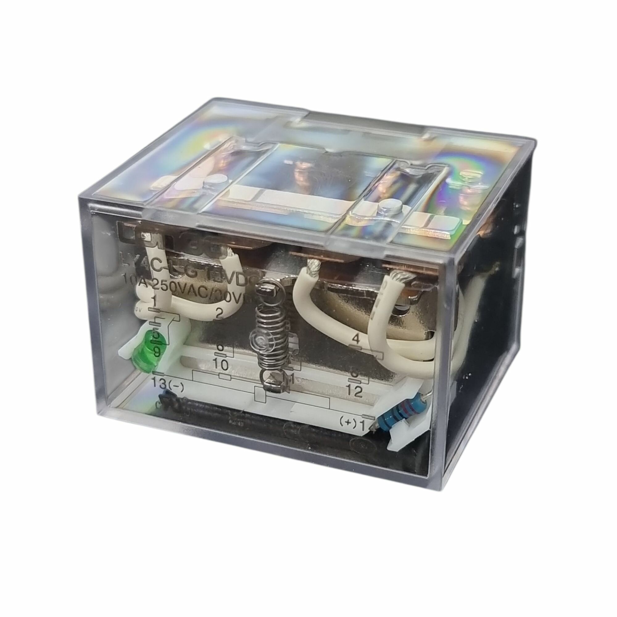 Реле 12V DC-пост. LY4C-L LONGO (шт)