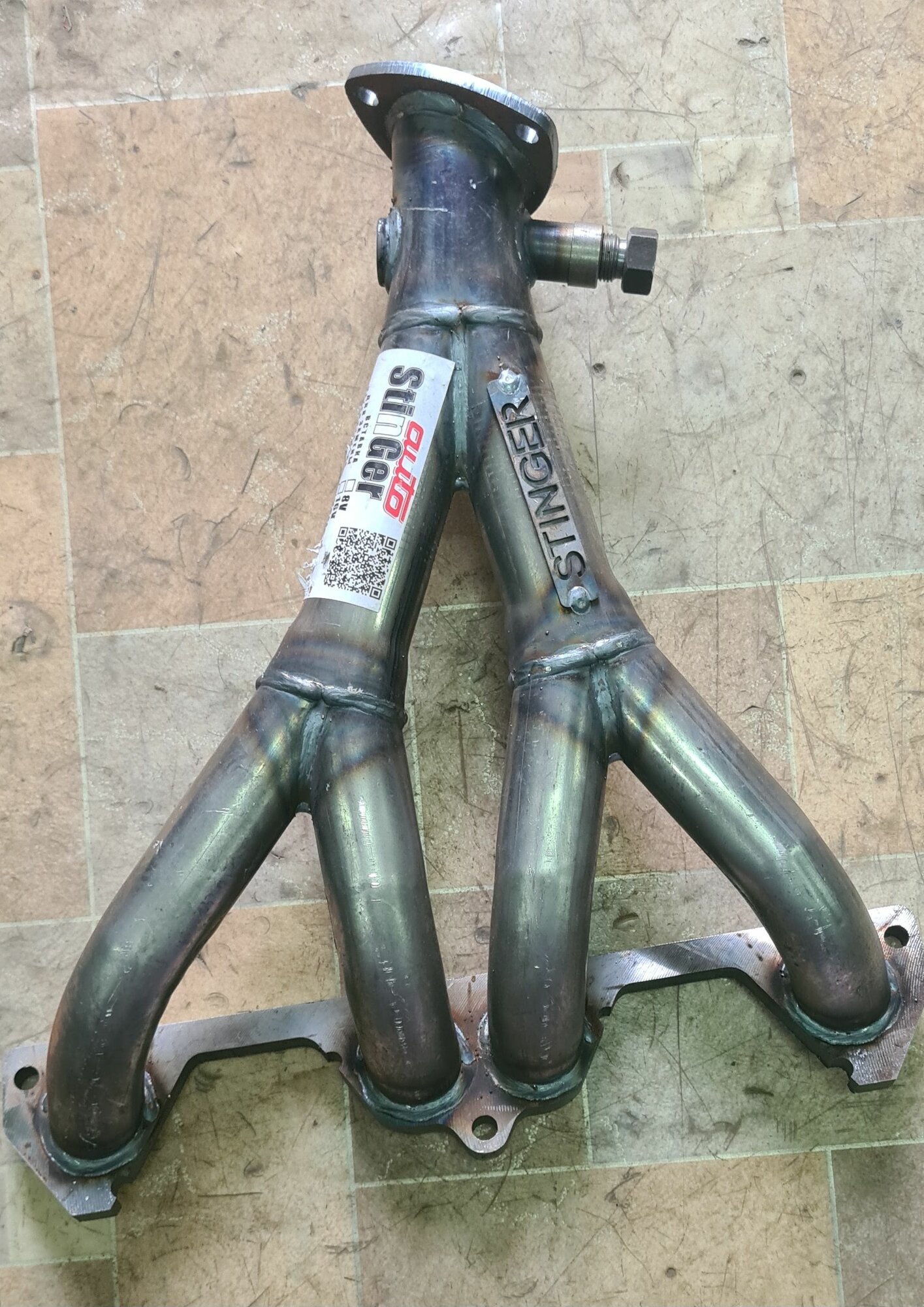 Труба приемная 4-2-1 Stinger ВАЗ 1.6 двигатель 8кл.