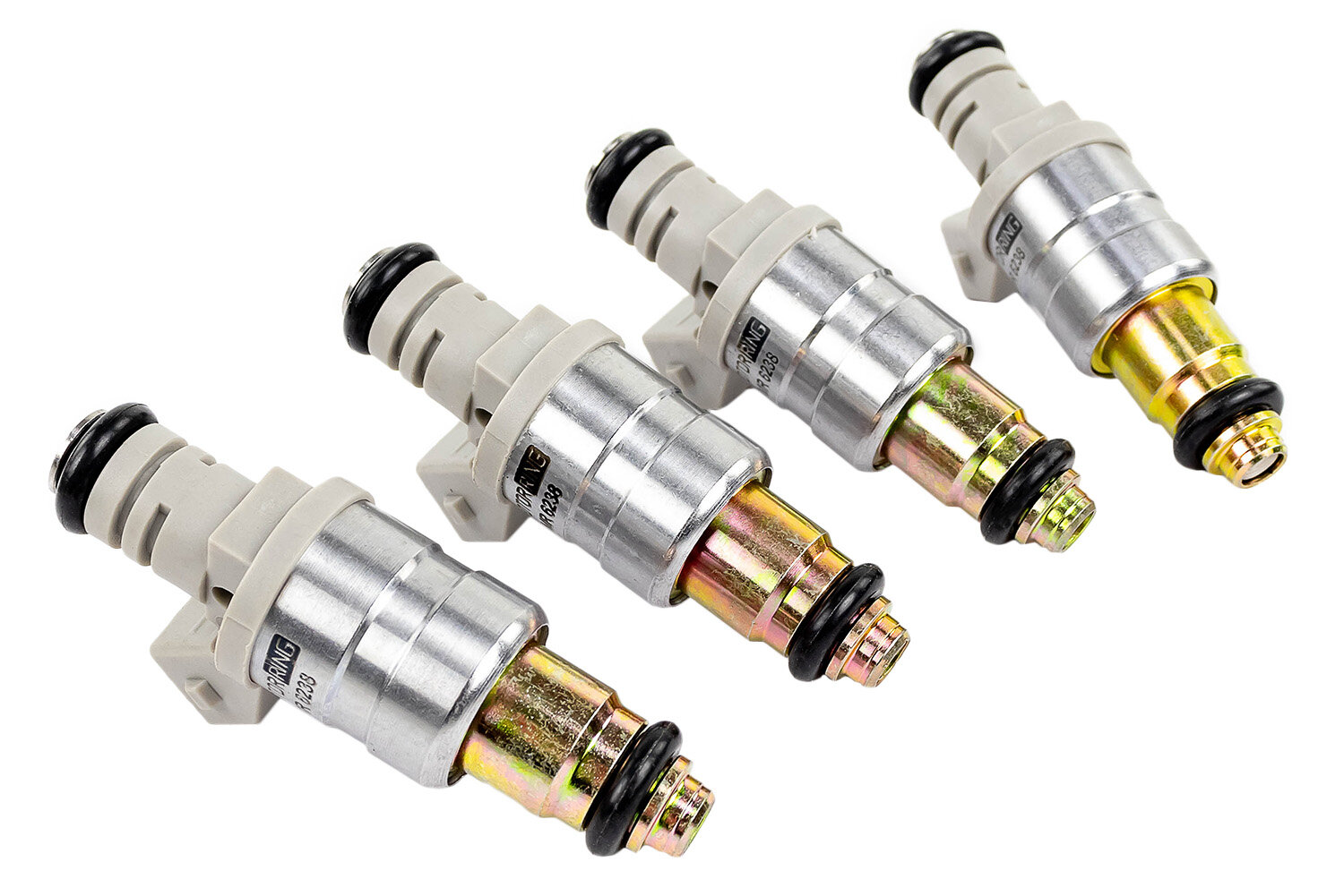 Комплект форсунок MR 6238 (аналог 2111-1144010-05), 4 шт на ВАЗ 2108-21099, 2110-2112, 2113-2115 с двигателем 2111, 2112