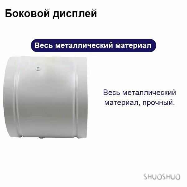 Вентилятор канальный 125 мм, мощный, для вентиляции, тихий, для дома и офиса — фото 1