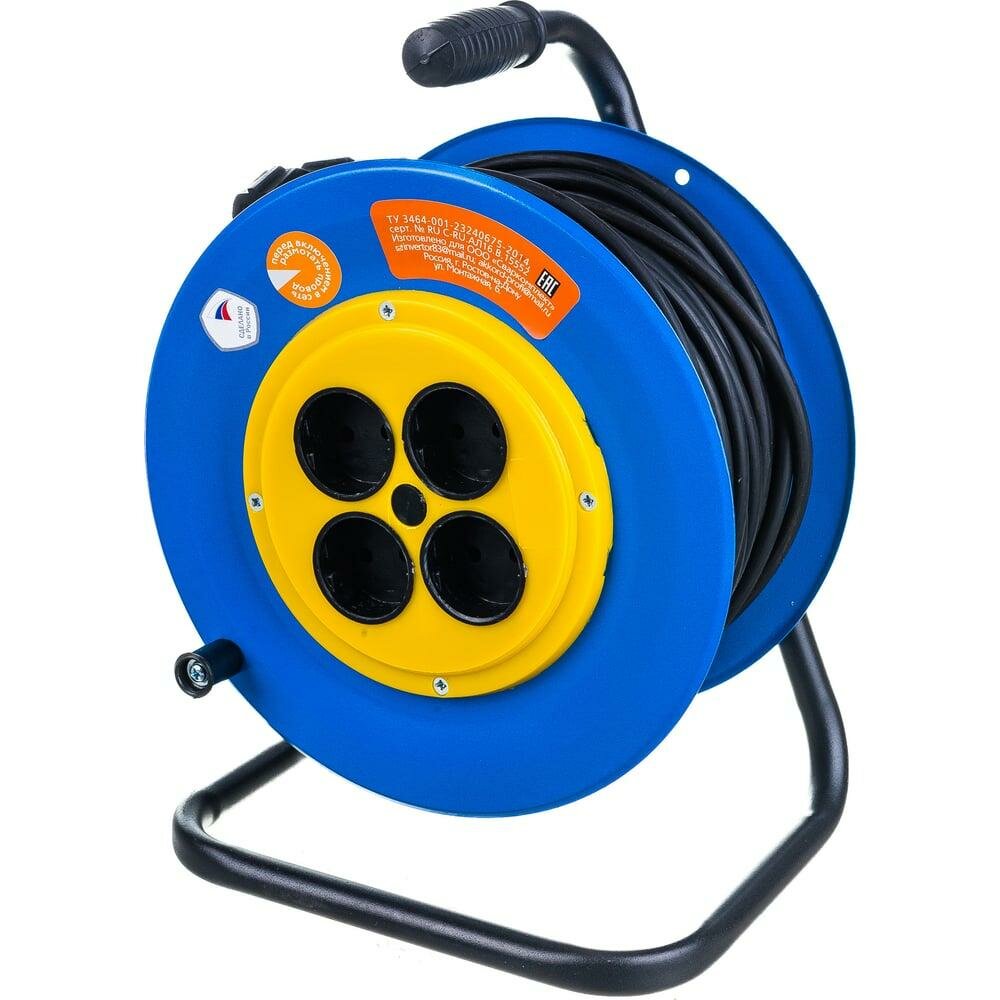 Удлинитель металлическя катушка Профессионал КМ-270 КГ 2х2,5 30м 1000183