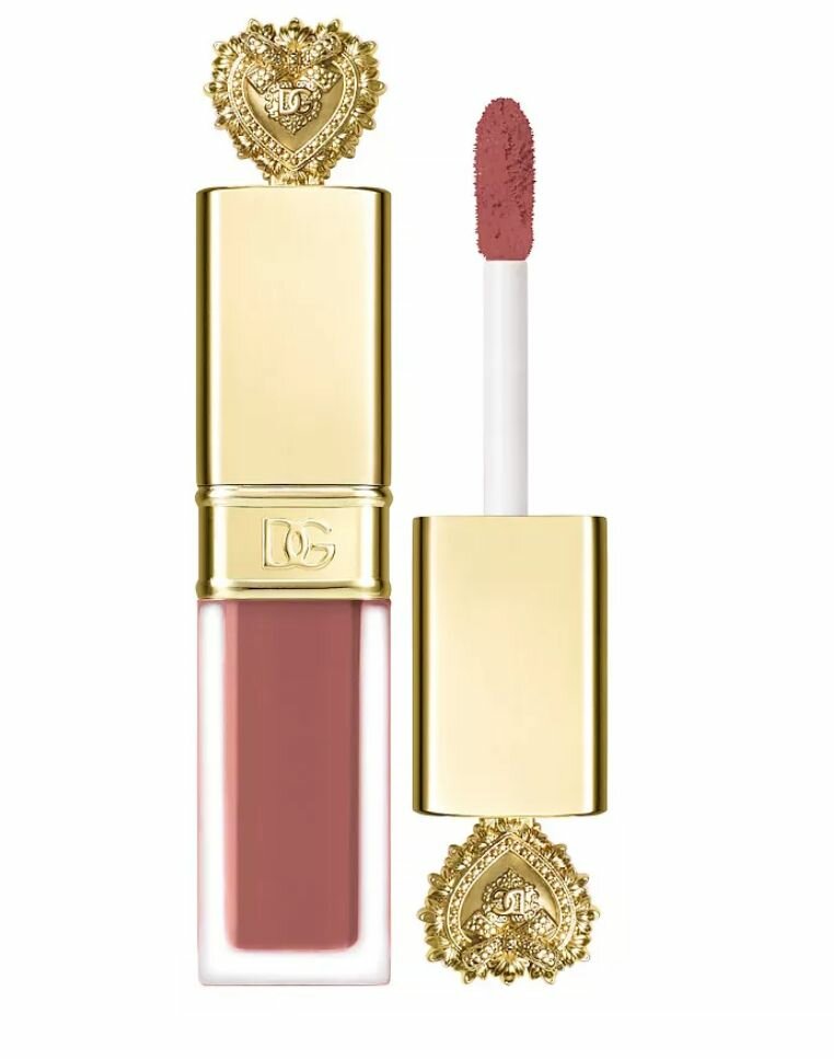 DOLCE&GABBANA Матовая жидкая помада для губ Everkiss Liquid Lip Mini, 105 Respect, 3 мл