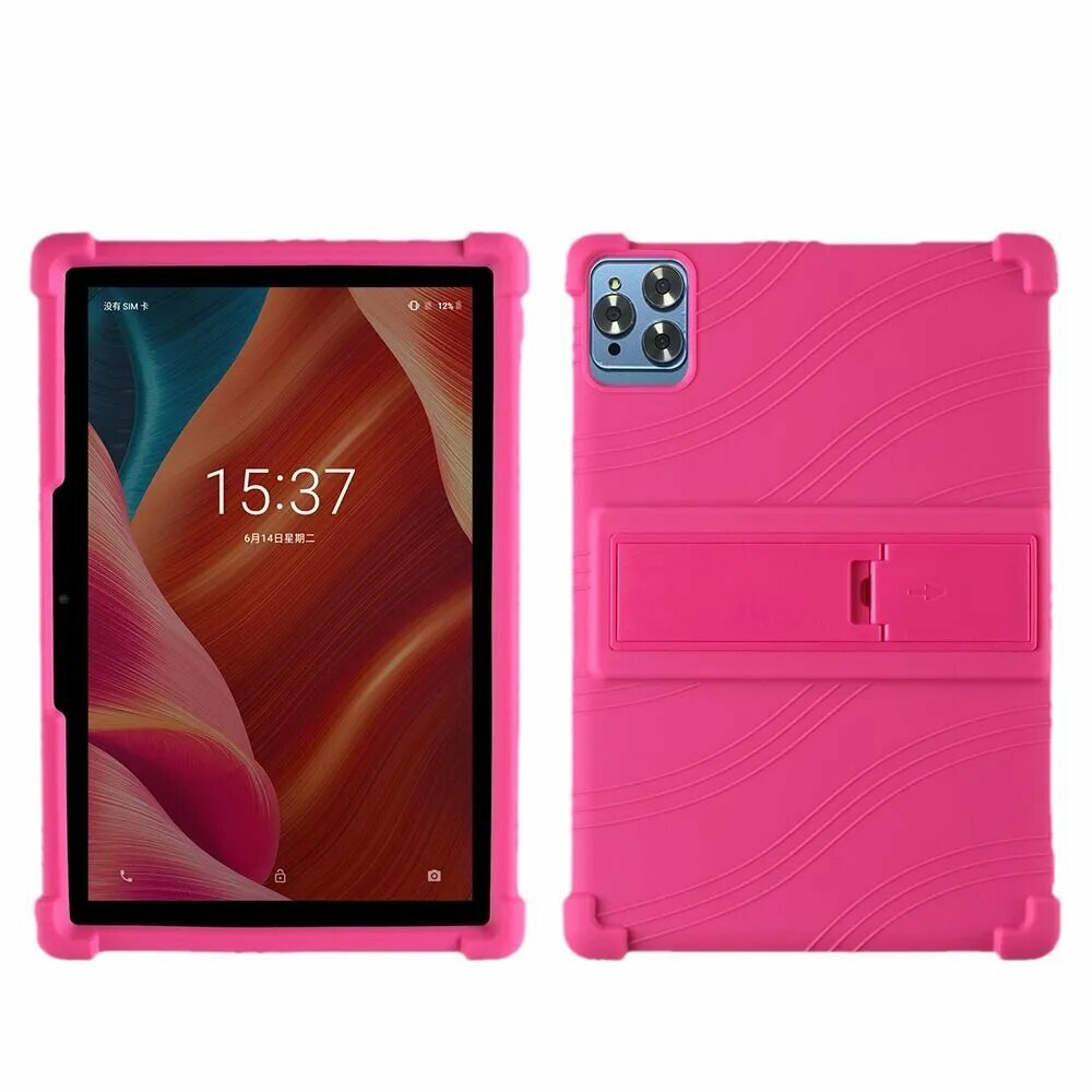 Планшет Lingbo L16 MAX 10.1" планшет с плоским экраном дюйма, защищенный от падения силикона