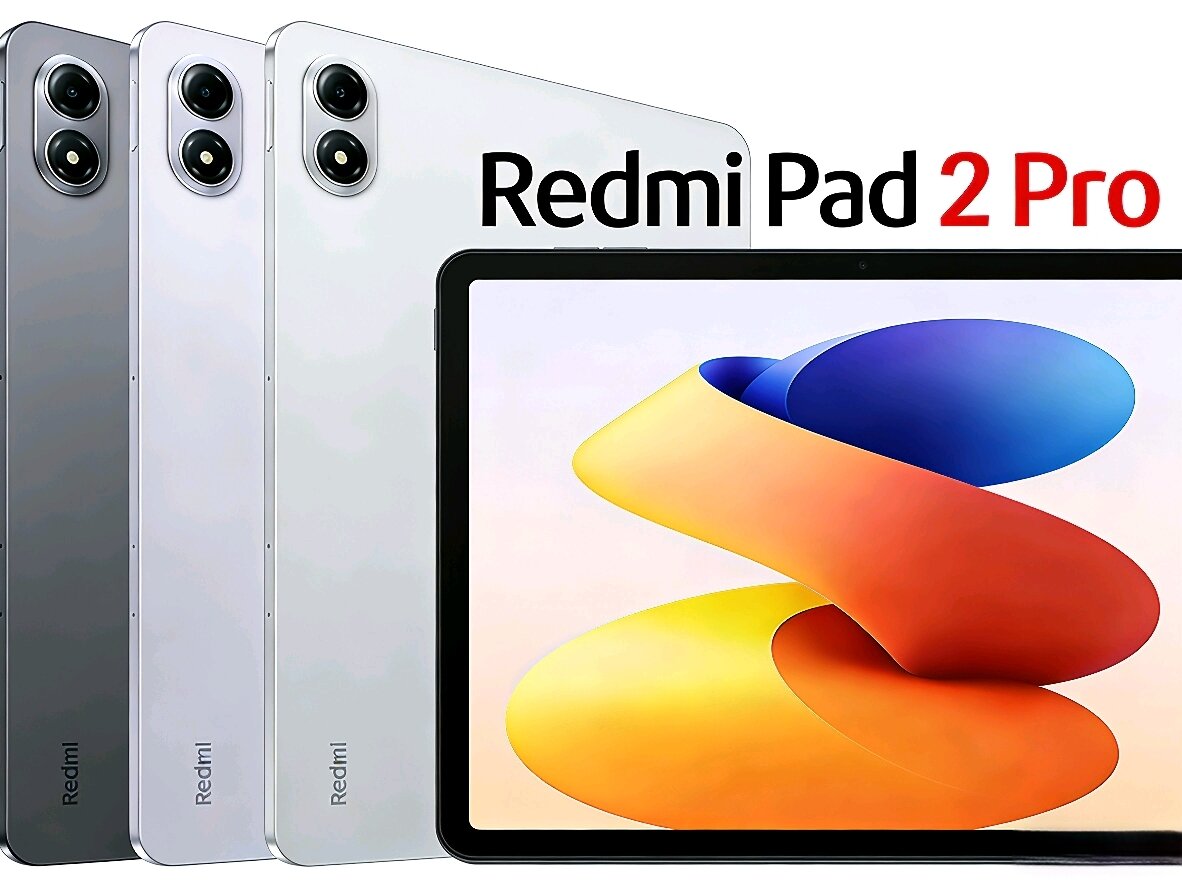 Xiaomi Планшет Redmi Pad 2 Pro Qualcomm Snapdragon 7s Gen 4, 8/256 ГБ, Gray, Серый, 12.1 ，12000 мА·ч батарея