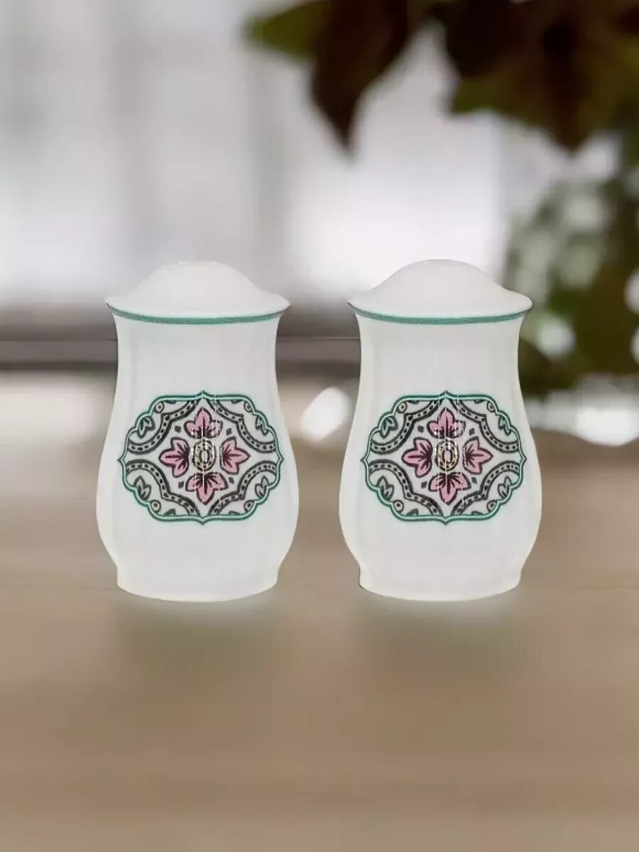 Солонка и перечница Lenardi Дария, из фарфора