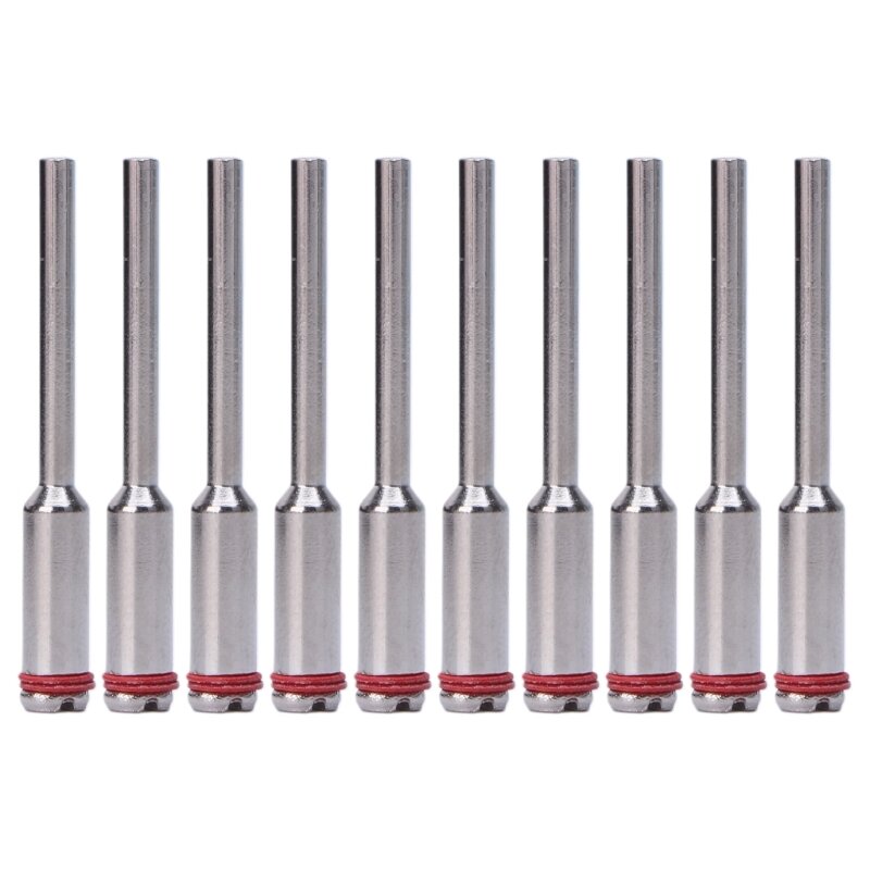 10шт Держатель Отрезного Круга С Хвостовиком Винтовой Оправки 2,35 мм Для Вращающегося Инструмента