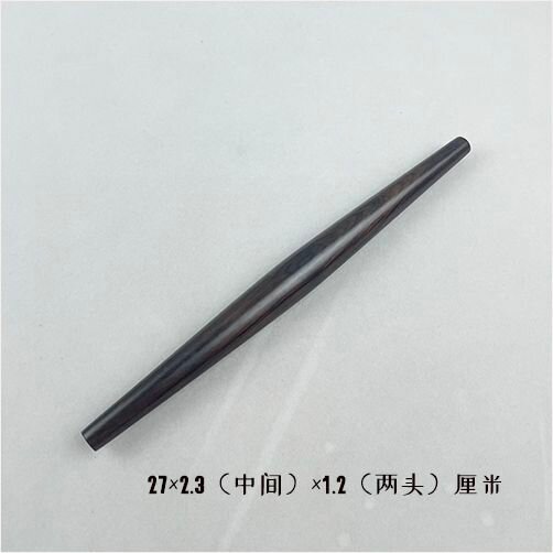 Валик для раскатки теста из палисандра, валик для раскатки теста из массива дерева, валик из красного дерева для домашнего использования, валик из эбенового дерева с двумя заостренными концами, специально для ресторанов, ручная работа.