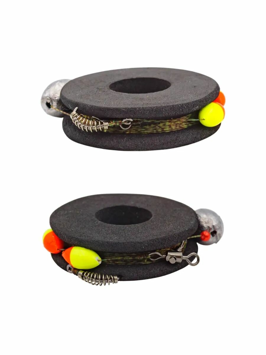 Фидерная оснастка для ловли форели на пасту или креветку / монтаж готовый для рыбалки