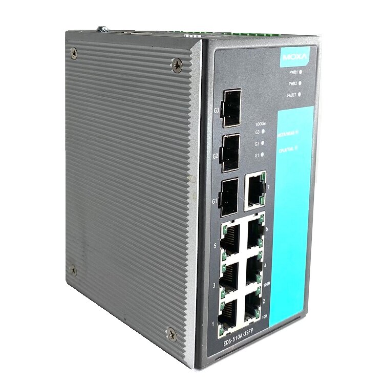 Коммутатор MOXA EDS-510A-3SFP-T (уценка 2)
