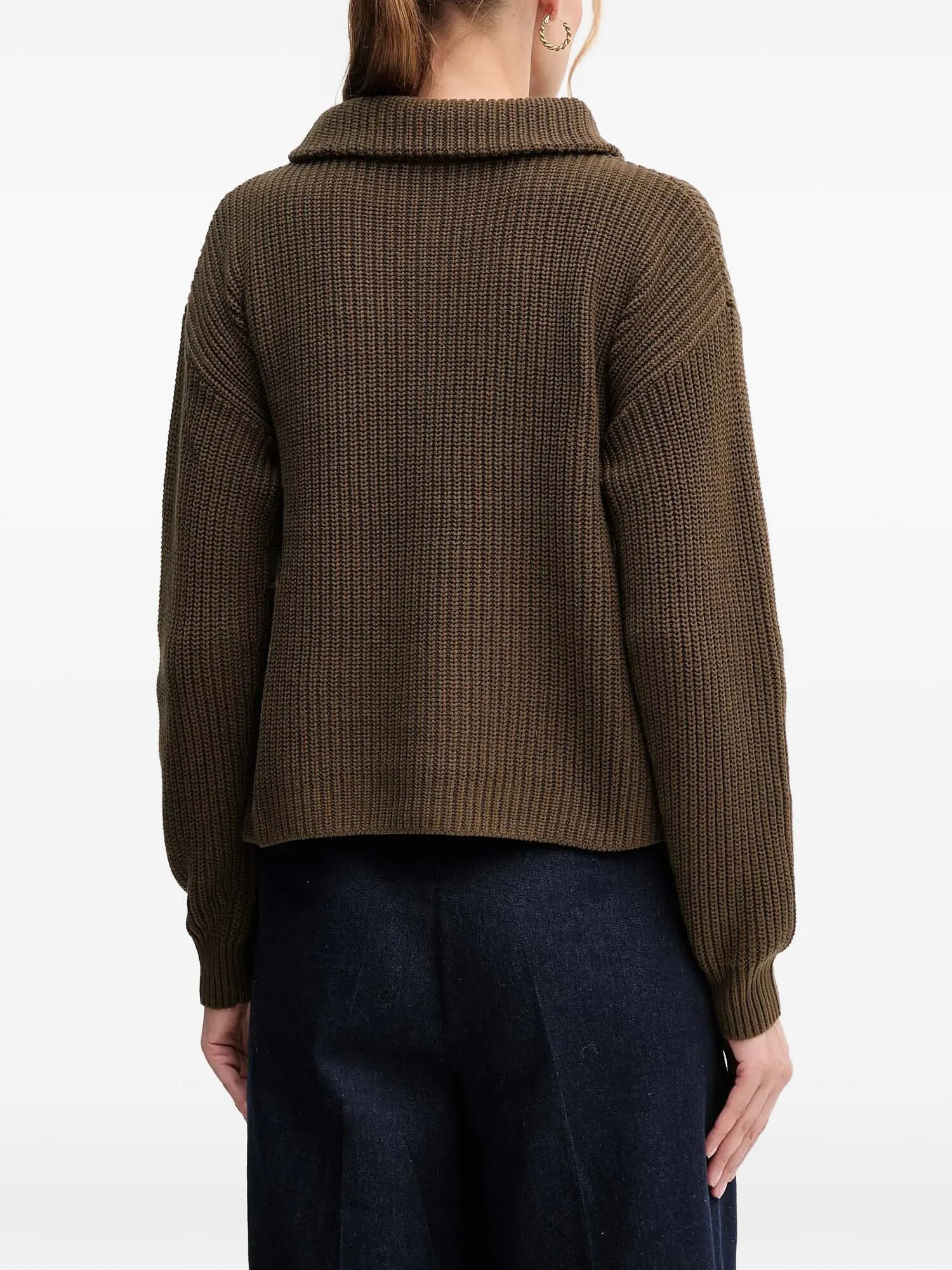 Свитер Oui Half-zip sweater, размер 46 — фото 1