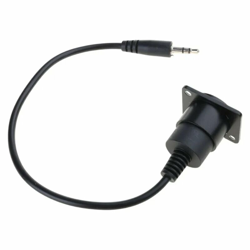 Аудиоразъем для кратковременной установки на панели TRS 3,5 мм-от мужчины к женщине