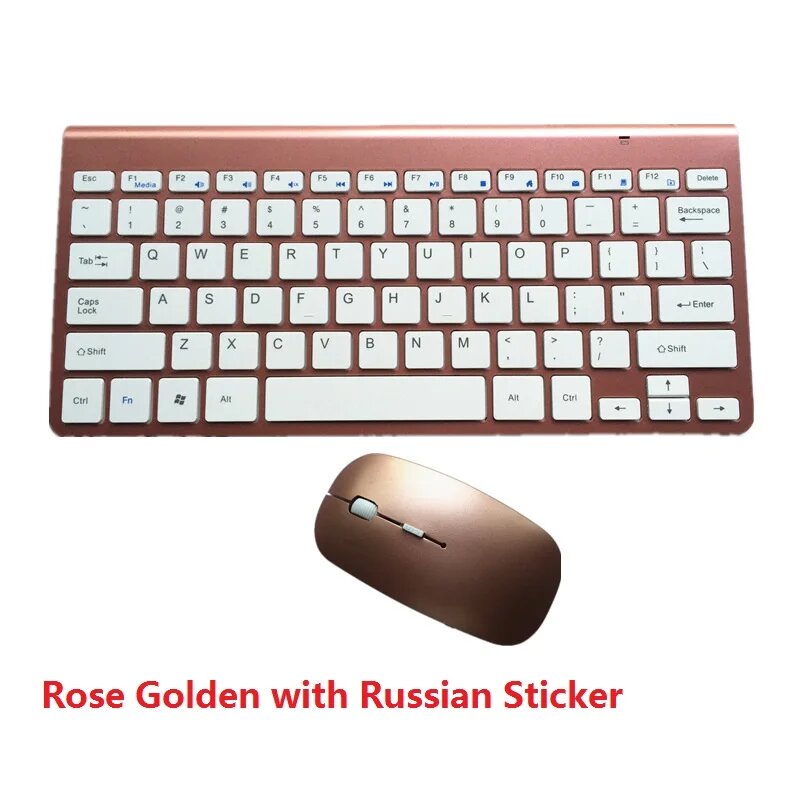 Беспроводная клавиатура и мышь 87 клавиш для Mac и Android