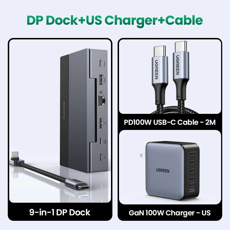 UGREEN Док-станция для Steam Deck US Charger Set