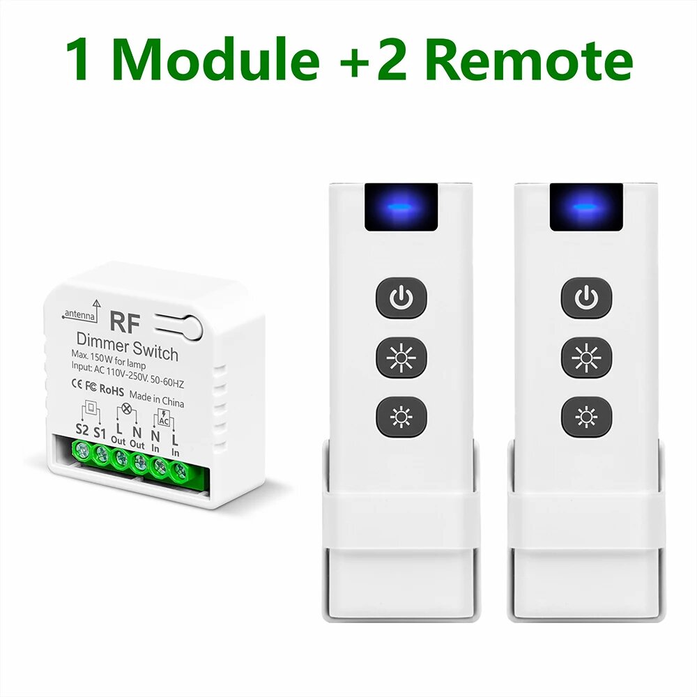 Диммер беспроводной SLMPLEFUN 1 Receiver 2 Remote