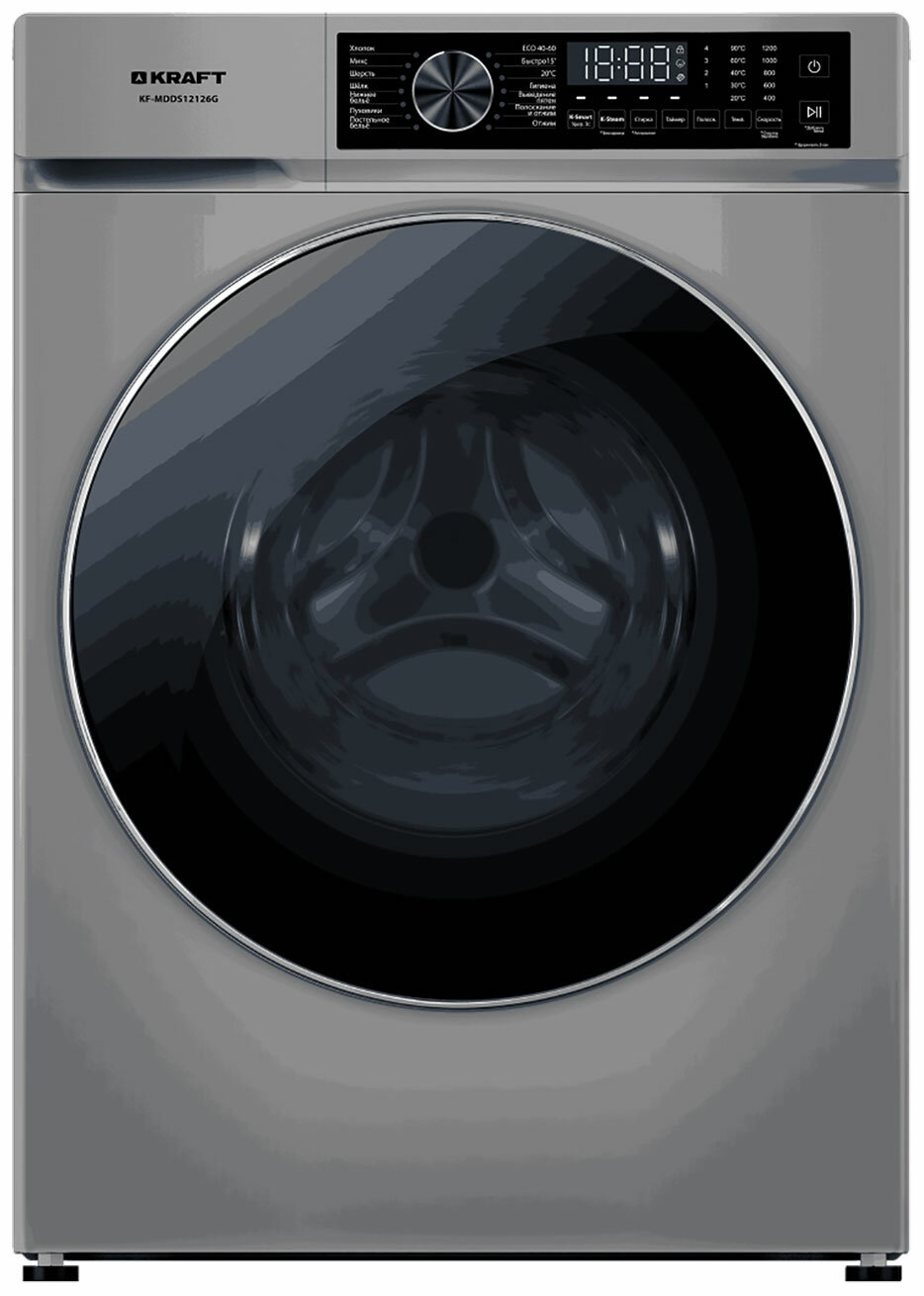 Стиральная машина Kraft KF-MDDS12126G