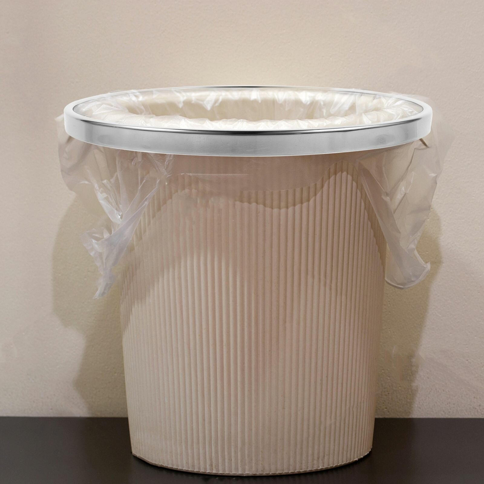 Прочное Кольцо Из Стали Для Мусорного Ведра, Легкая Установка, Подходит Для Дома И Офиса, 1 Упаковка