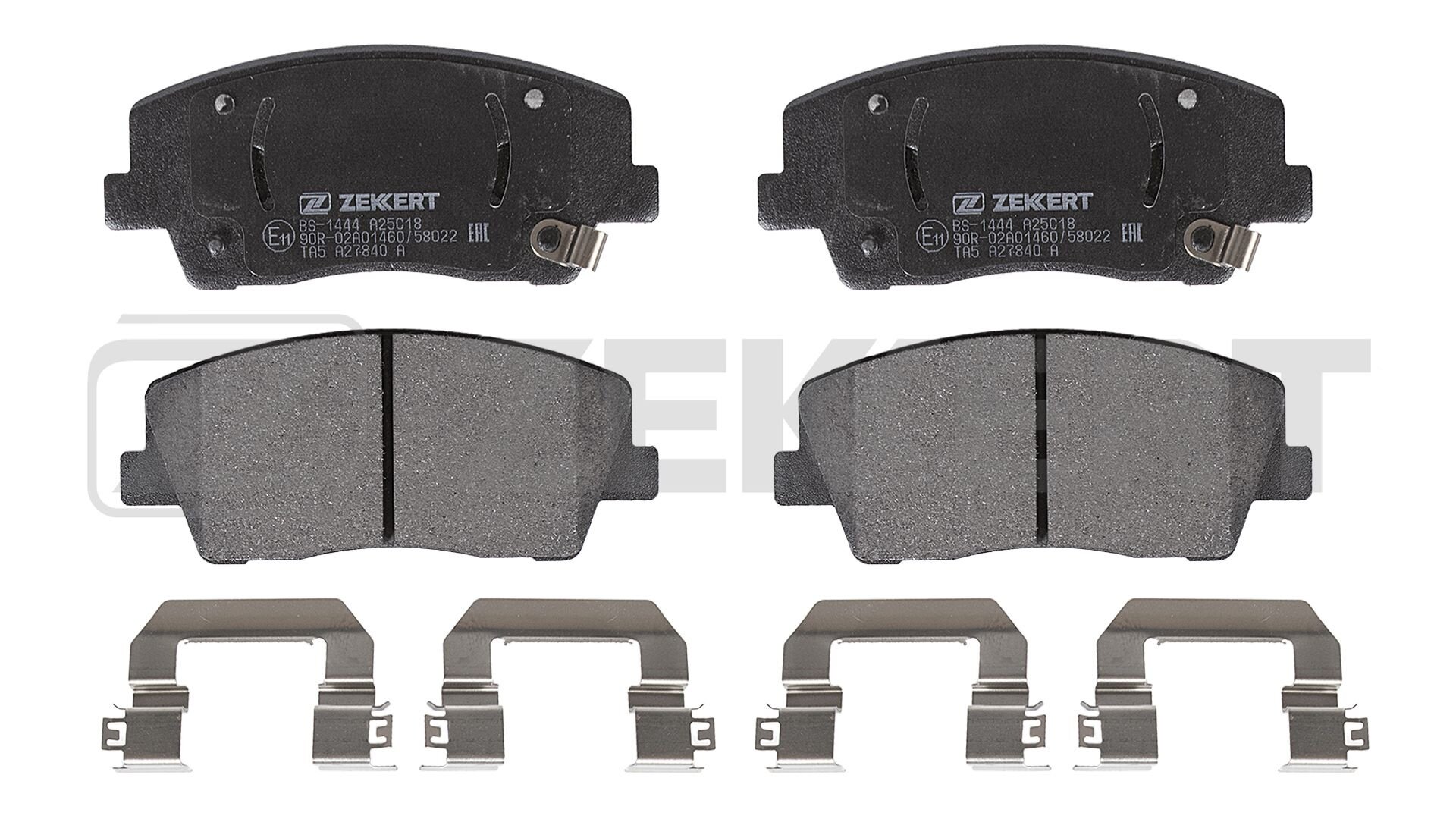 Колодки тормозные дисковые передние Kia Stinger 17- Genesis G70 17-