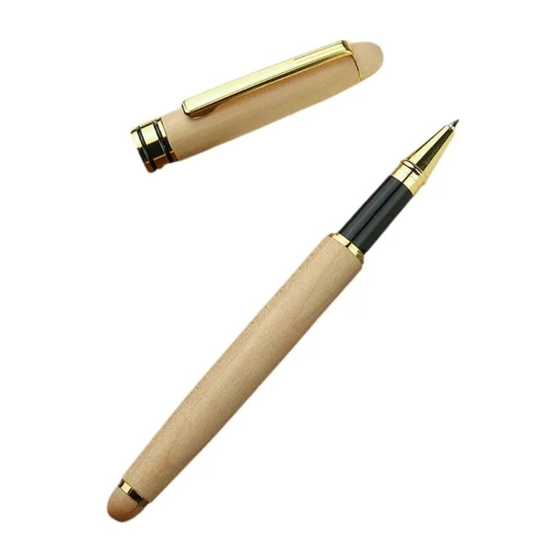 (1 шт.) Ретро деревянная ручка-футляр для ручек из клена