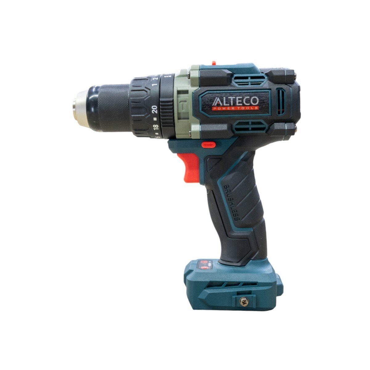 Шуруповерт-дрель аккумуляторный 20В Li-ion 150Нм кейс без АКБ И ЗУ CID 21-150 BL SOLO ALTECO