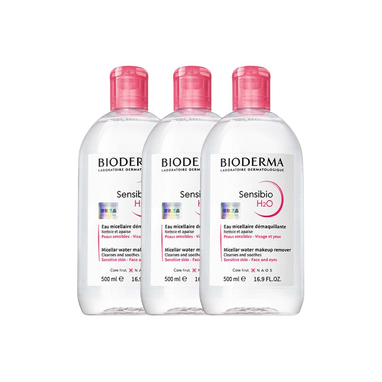 Средства для снятия макияжа женские BIODERMA 1417035792, 500ml*3
