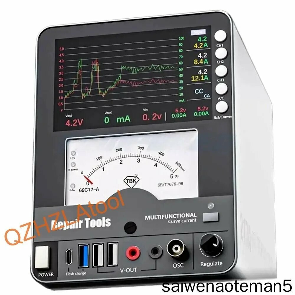 Регулируемый Источник Питания Постоянного Тока TBK 217A 150 Вт 30 В/5 А С Гиперболическим Дисплеем.