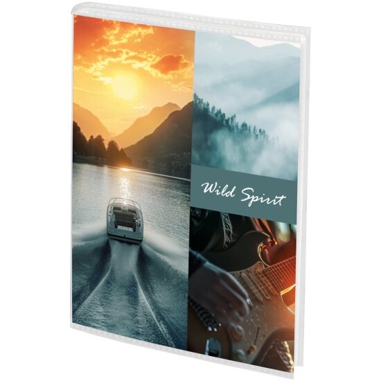 Фотоальбом Brauberg "Wild Spirit" на 36 фото 10х15 см, мягкая обложка, 391435