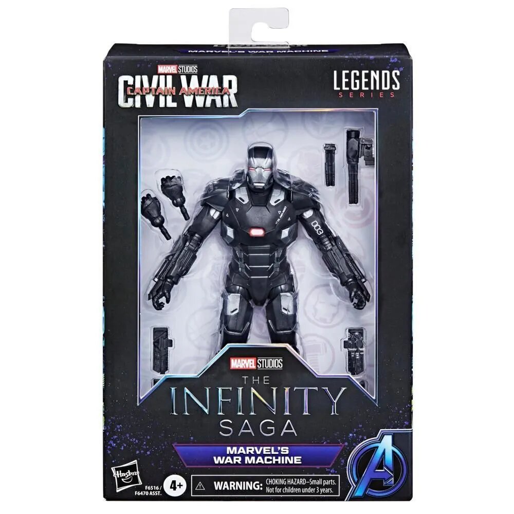 Фигурка Marvel Legends War Machine из фильма Civil War, шарнирная коллекционная игрушка для мальчиков — фото 1