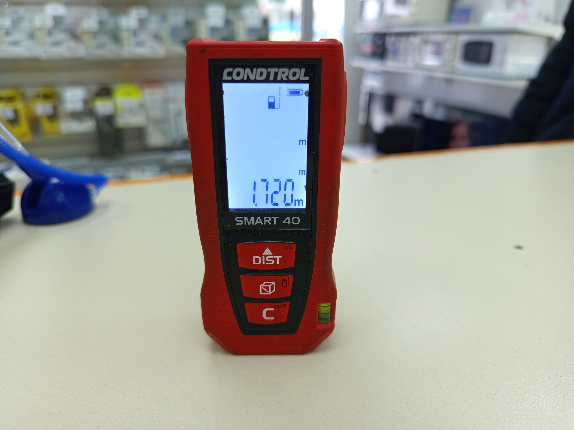 Дальномер CONDTROL Smart 40, лазерный, строительный, б/у, уценен, некомплект