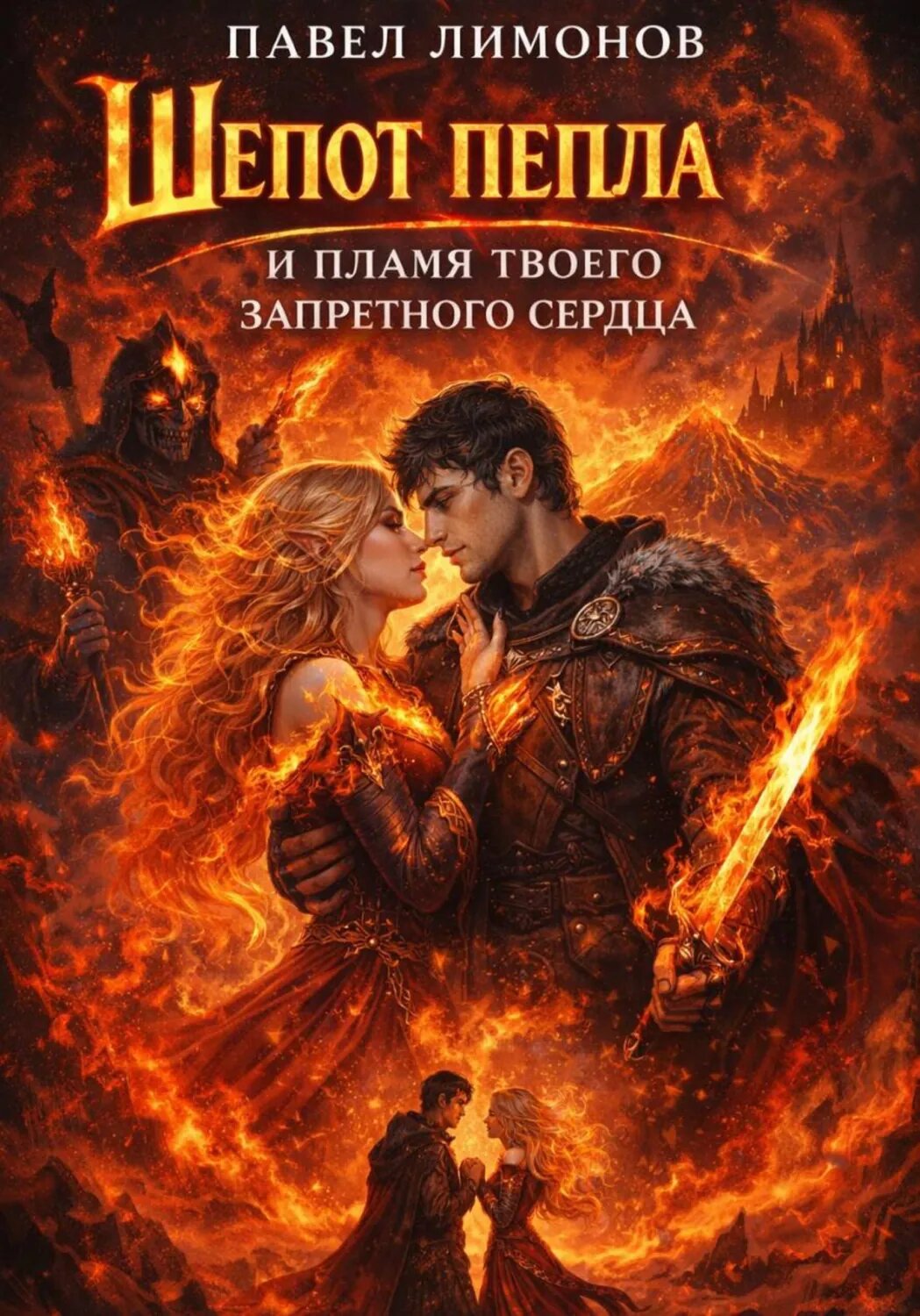 Шепот пепла и пламя твоего запретного сердца [Цифровая книга]