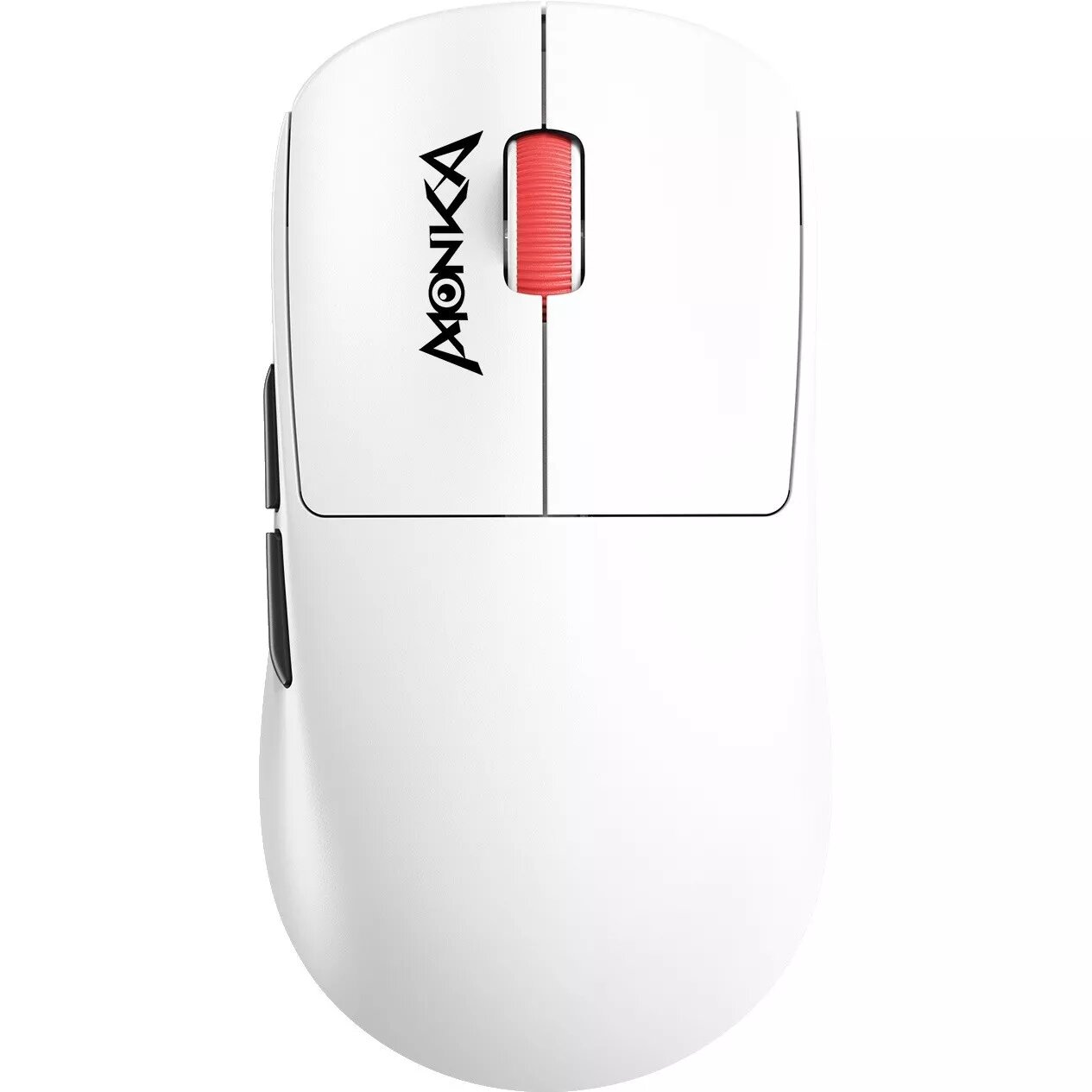 Мышь беспроводная MONKA Prime, USB/2.4 ГГц/Bluetooth, 26 000 dpi, 600 мАч, белый (G997W)