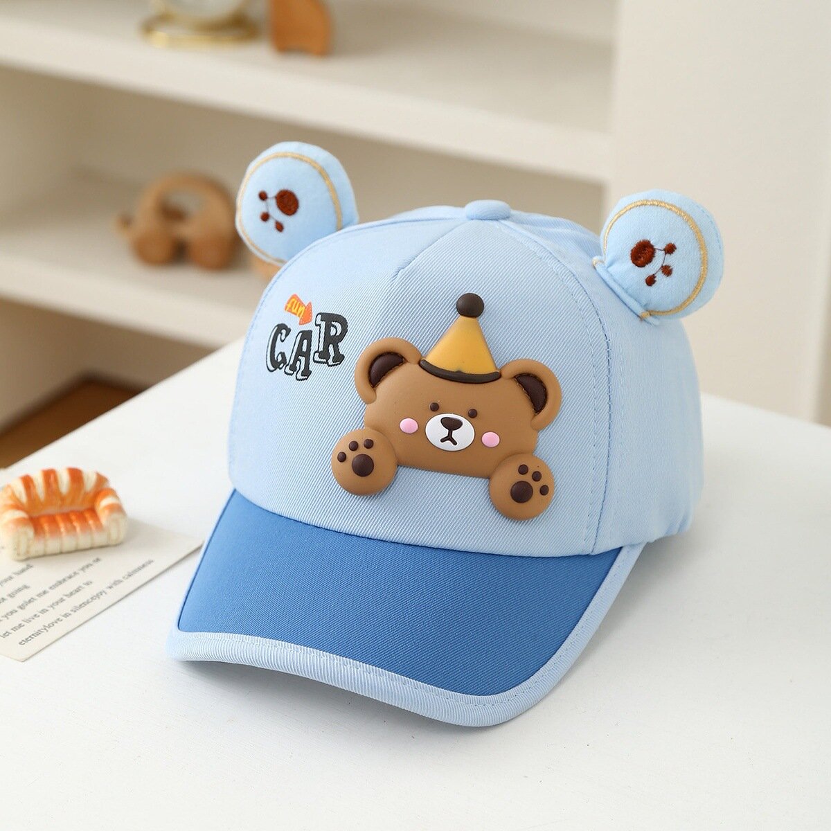 Детская шапка для весны и осени, детская бейсболка, милая и очаровательная кепка с козырьком для мальчиков и девочек, детская шляпа от солнца, солнцезащитная шапка.