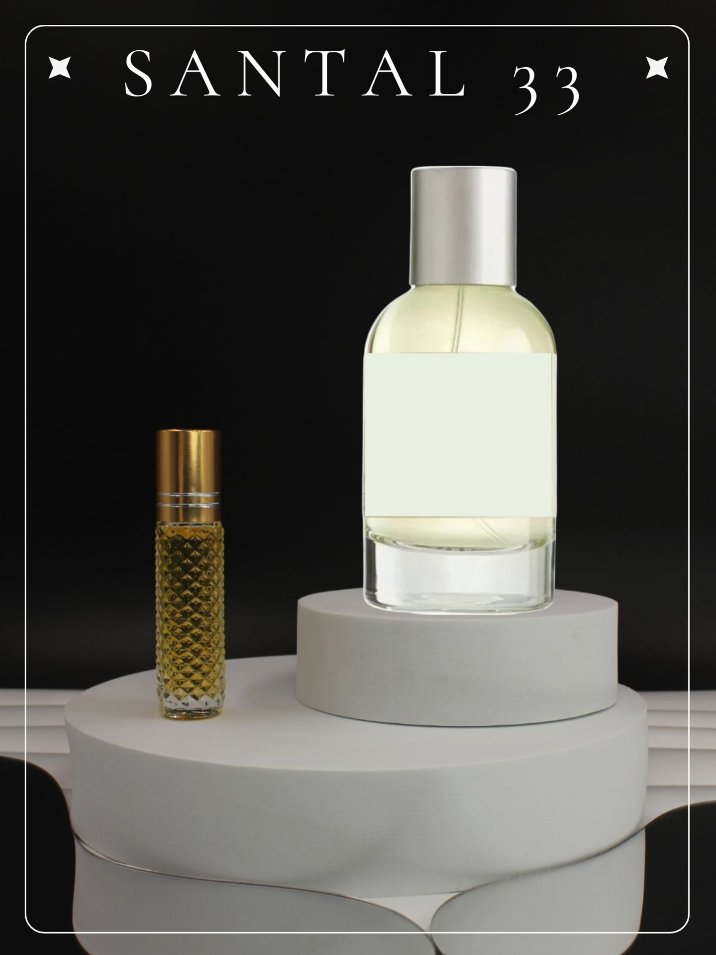 Perfum Secrets; Духи масляные Сантал 33 роликовый флакон 8 мл