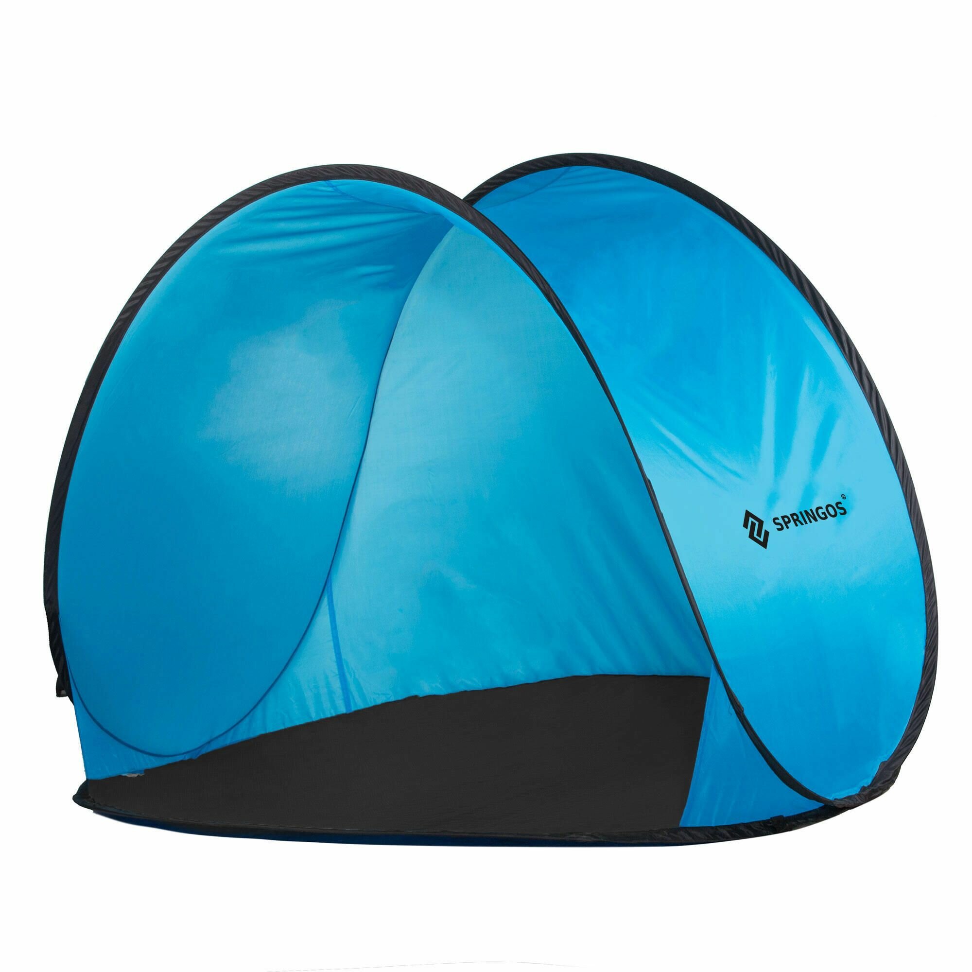Самораскладывающаяся палатка Springos pop up 150x120 см голубая, Decathlon, Цвет: Синий