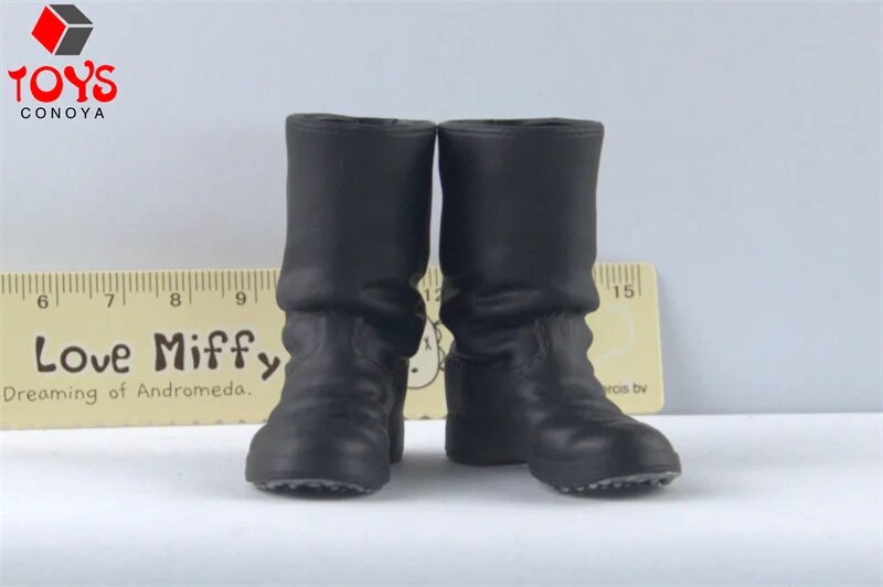 Черные маршевые сапоги 1/6 CONOYA BSL-002