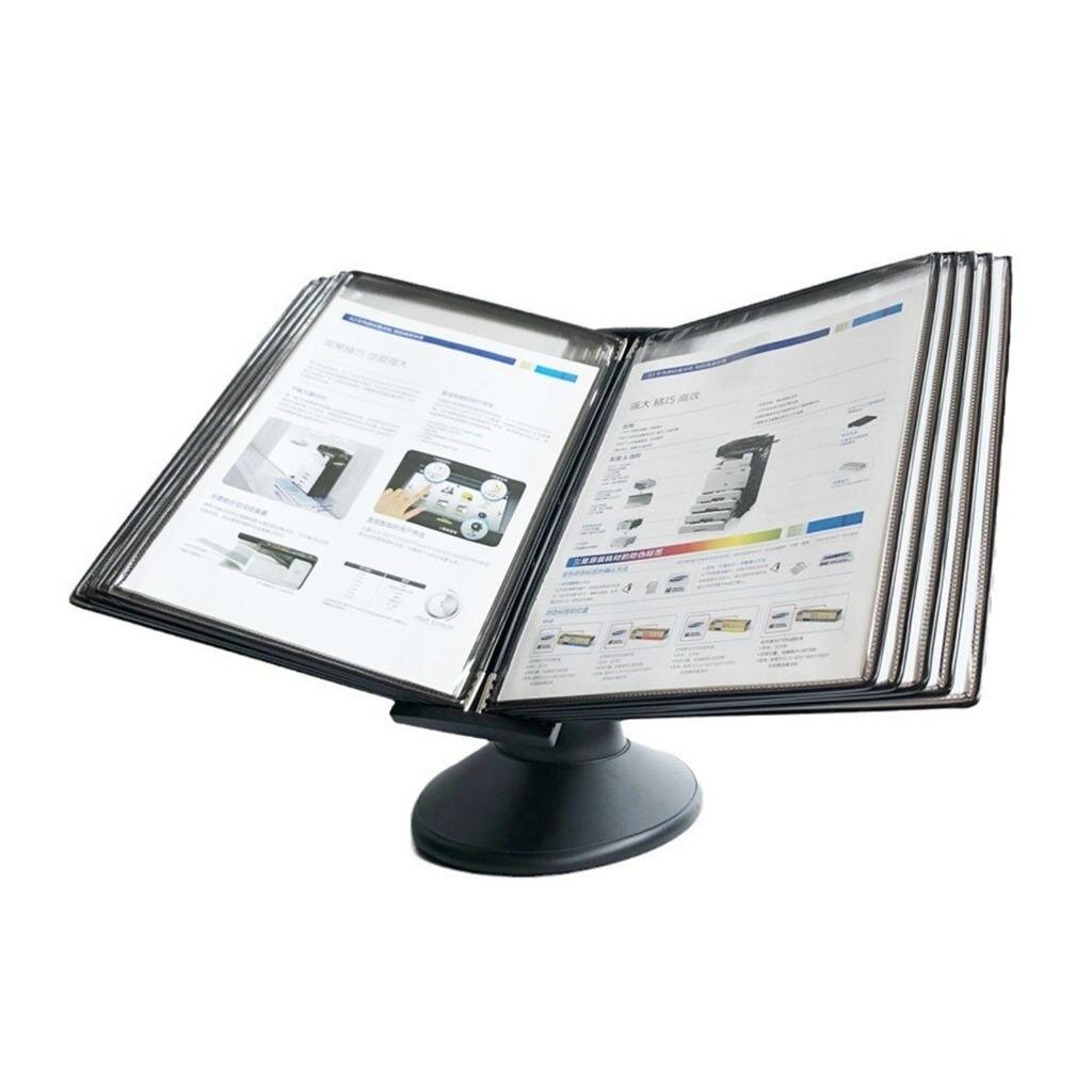 Настольный органайзер для лабораторных документов, Черный