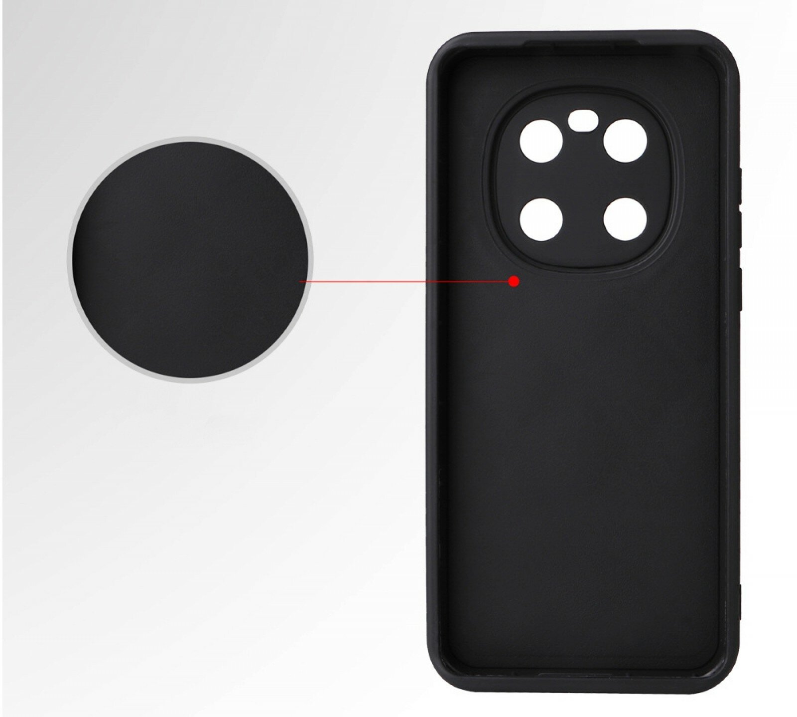 Чехол-накладка MyPads Squisito Overlay для Huawei Mate 50 Pro из импортной кожи зеленый