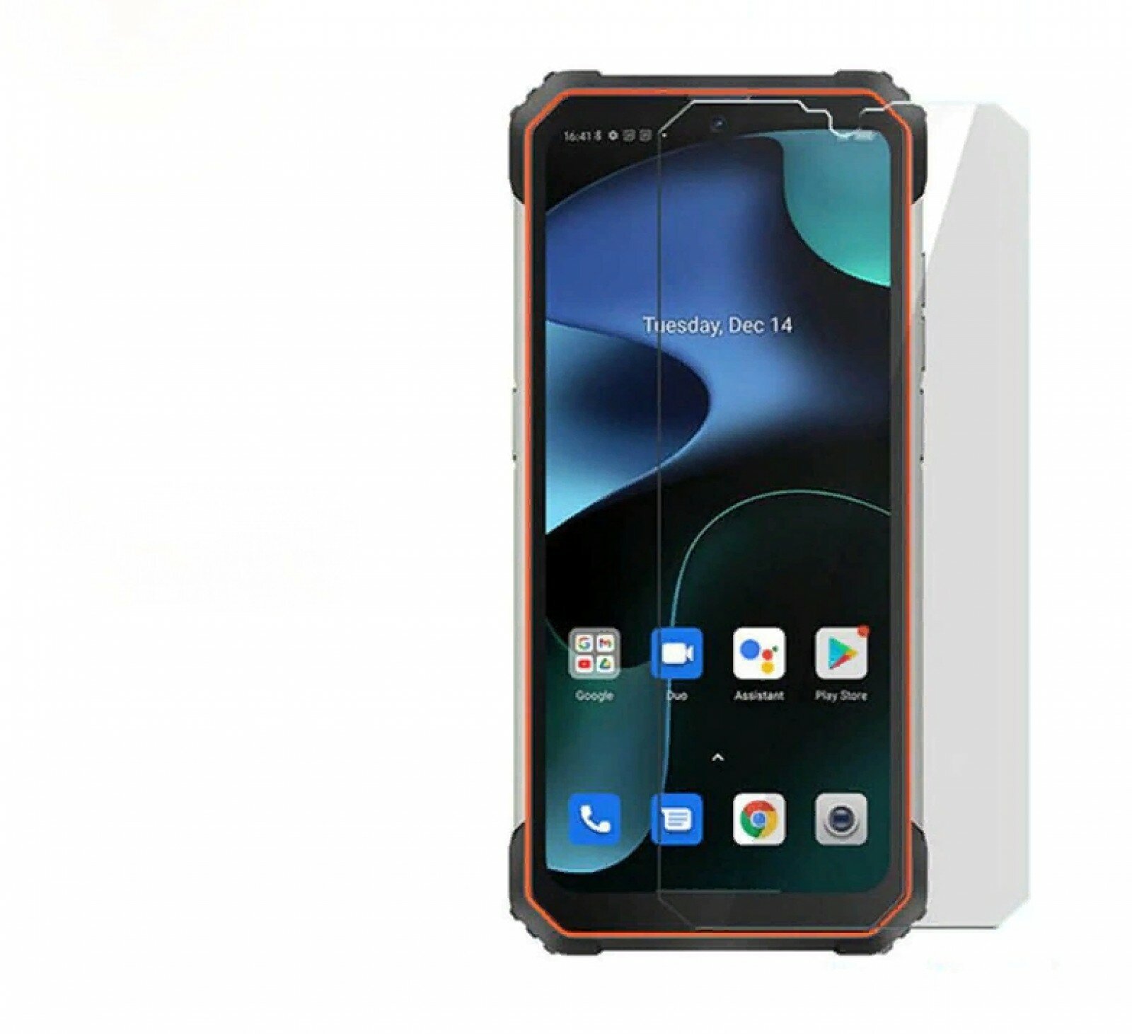 Защитное закалённое стекло MyPads Forti Glass для Blackview BV5200 и BV5200 Pro с олеофобным покрытием
