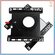 Black Rotating Seat Swivel for RV Motorhome Camper Van Parts