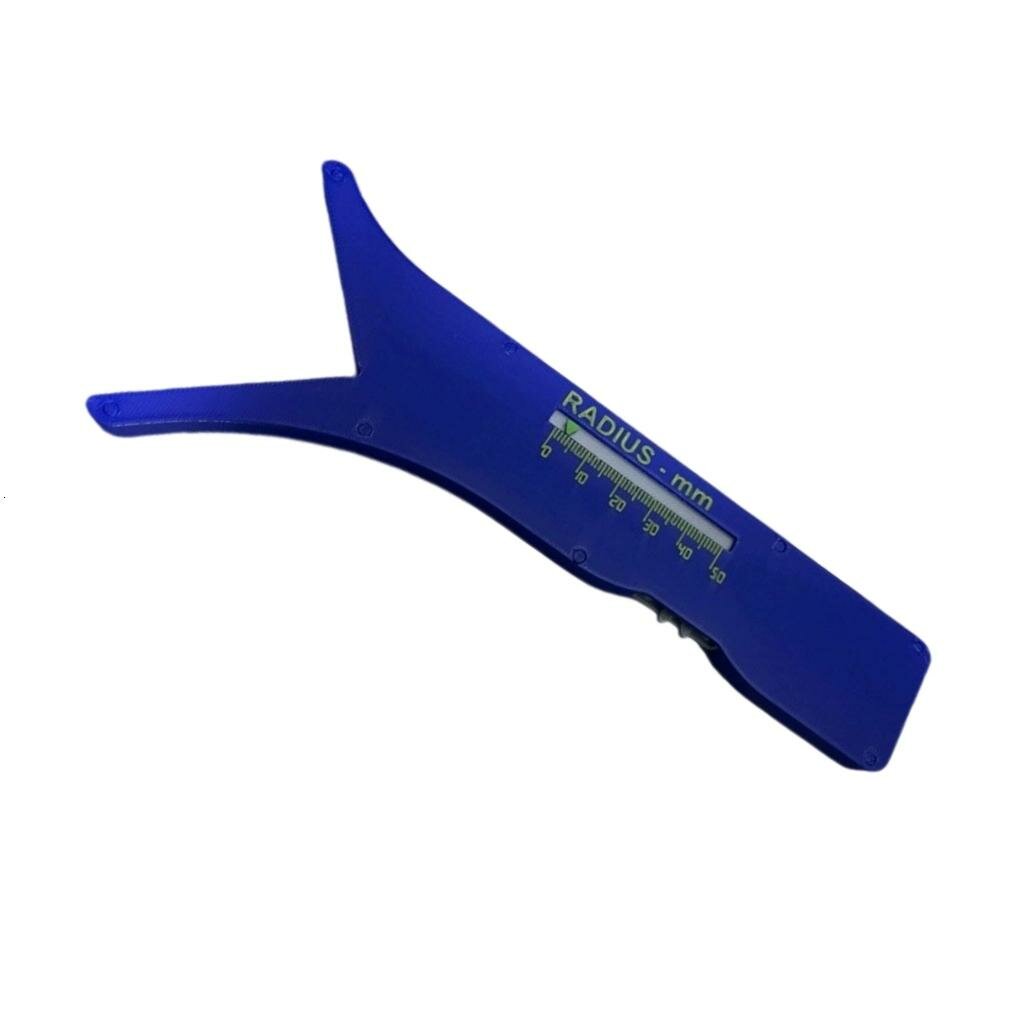 Регулируемый радиусомер 0–50 мм, Синий