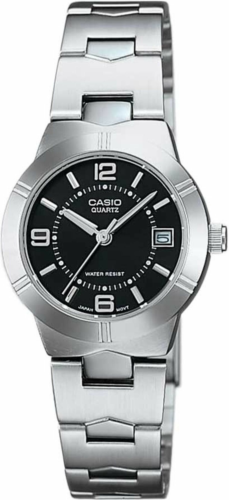 Наручные часы CASIO, серебряный, черный