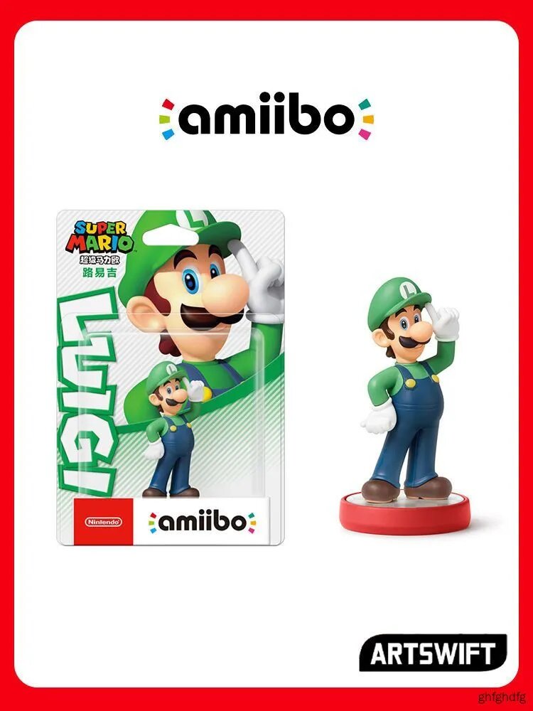 Nintendo amiibo Фигурка Луиджи / Luigi (Super Mario Collection) Asian Version ARTSWIFT