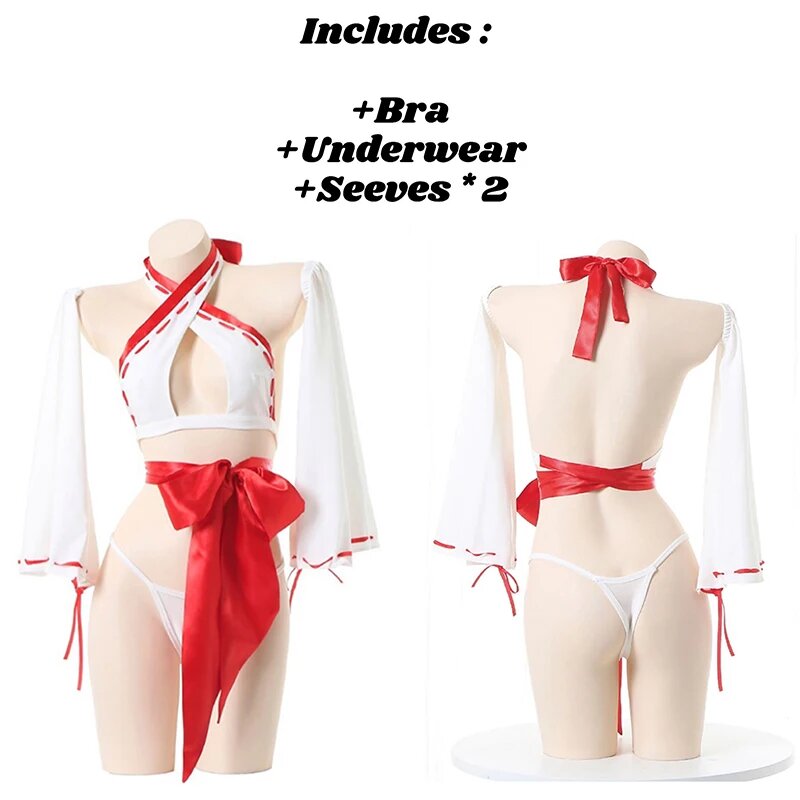 Косплей костюм ведьма Мико Полиэстер