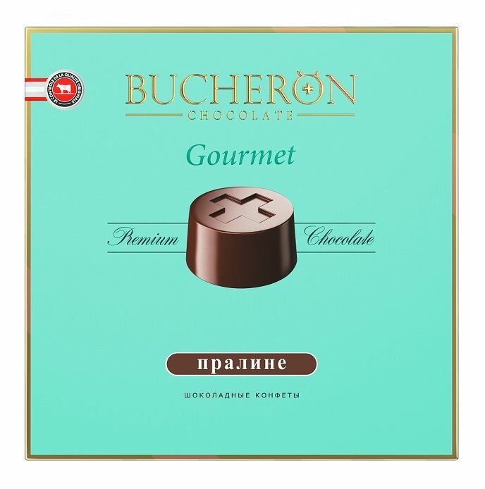 Конфеты BUCHERON GOURMET пралине /картон/ 180г