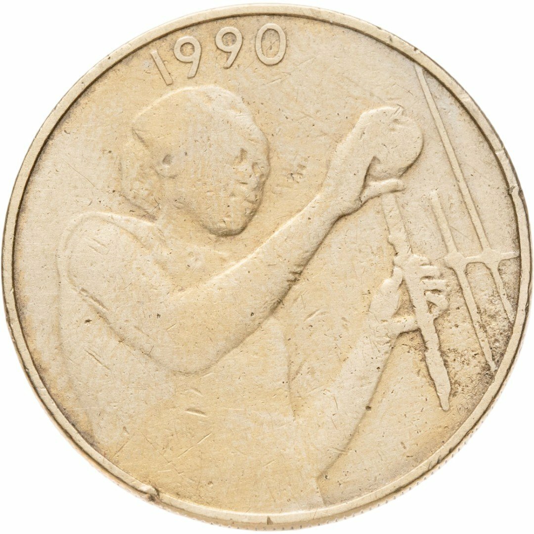 Западная Африка BCEAO 25 франков francs 1990, Бронза, в сохранности VF