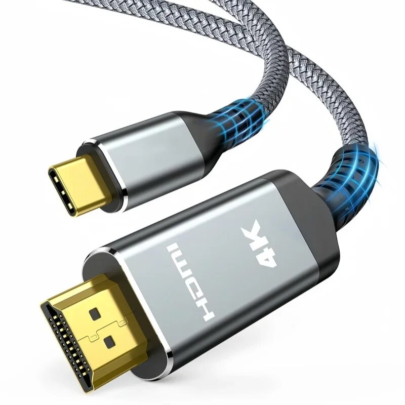 Кабель USB C - HDMI 2 м Maerknon H106G
