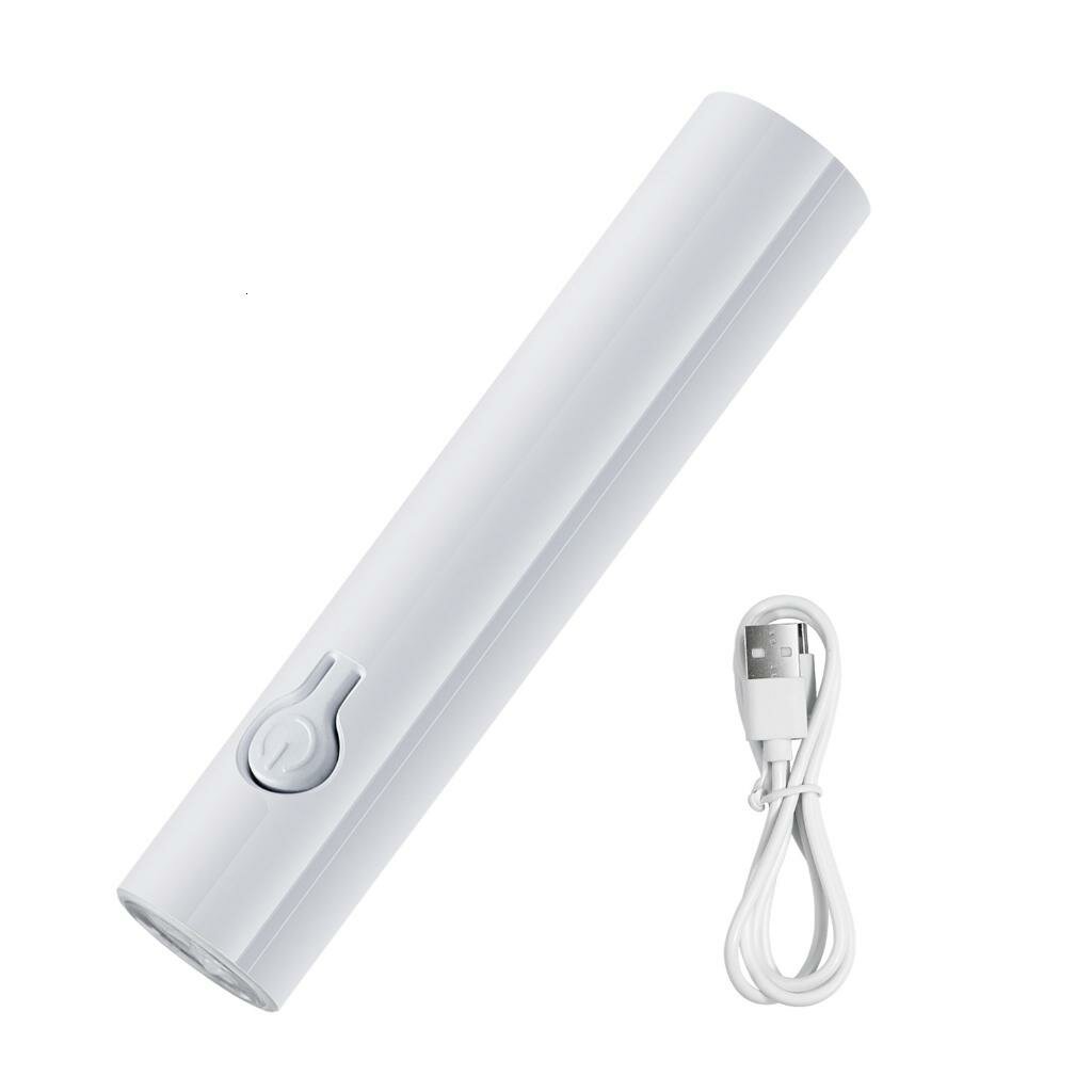 Беспроводная УФ-лампа для сушки гель-лака, Белый