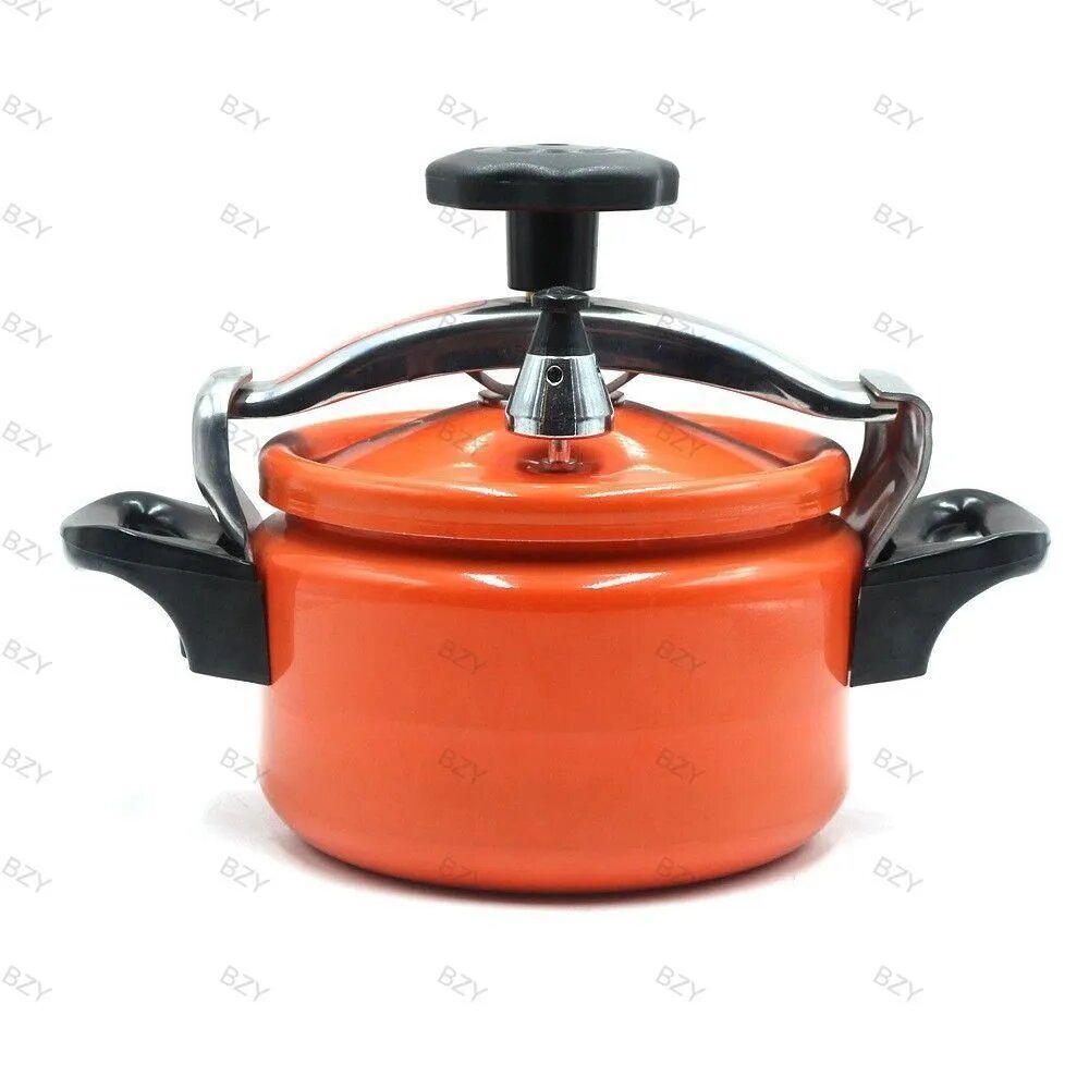 Казан 5 л алюминиевый оранжевый для приготовления пищи супа риса