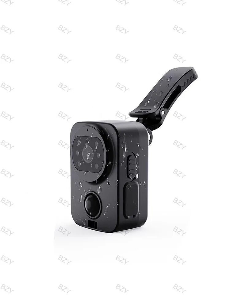 Камера На Магните На Одежду/Крышка для экшн-камеры с золотистым цветом, wi-fi и режимом фотосъемки