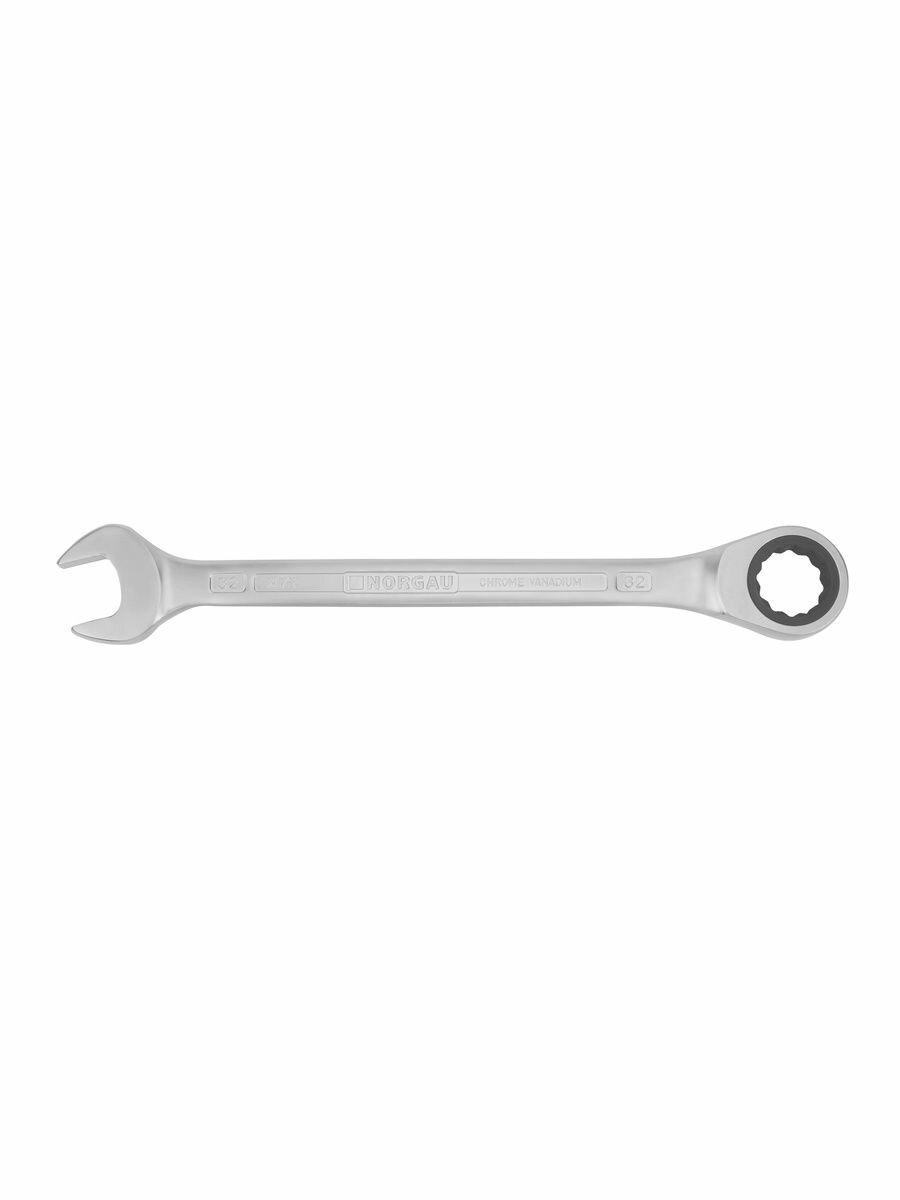 Гаечный ключ с трещоткой NORGAU Industrial HРM High precision machining, размер 32 мм