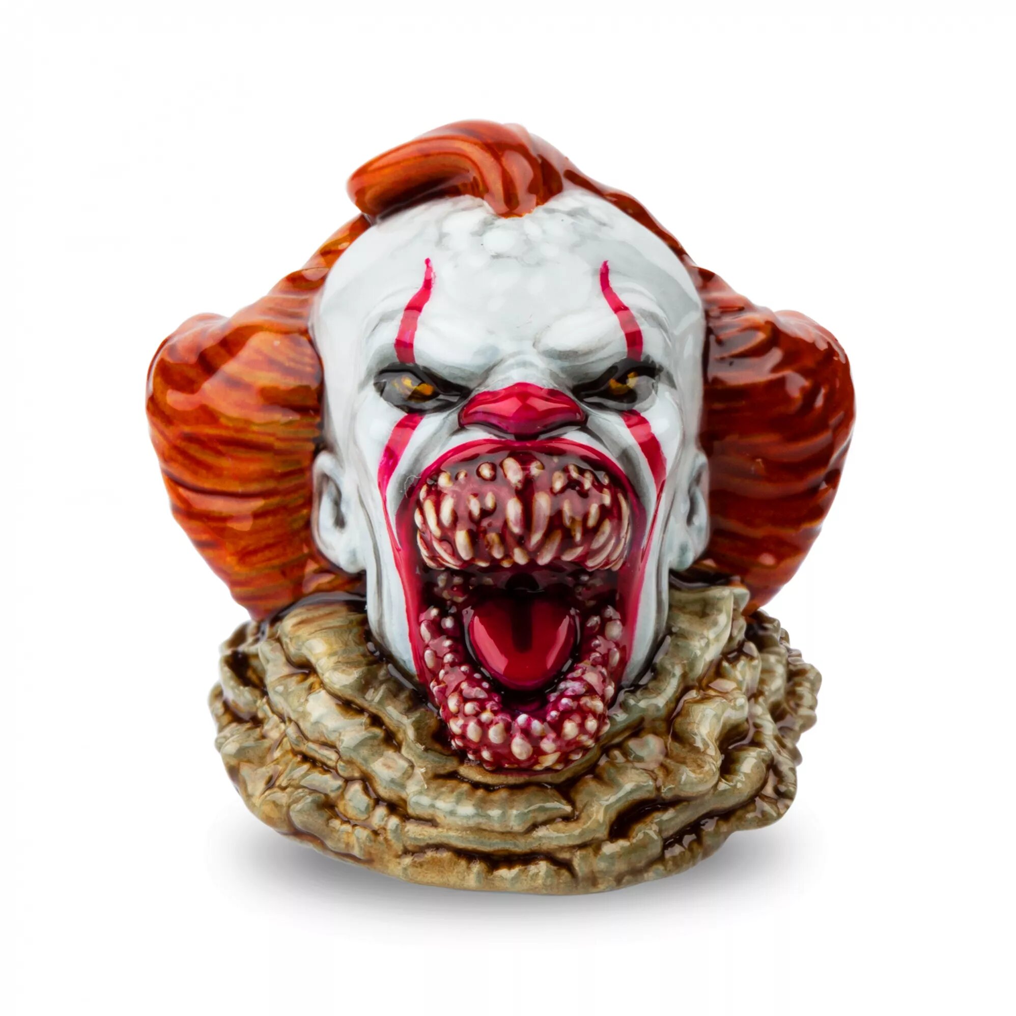 Бусина ERROR, для темляка, полимер, ручная роспись, диаметр 22 мм